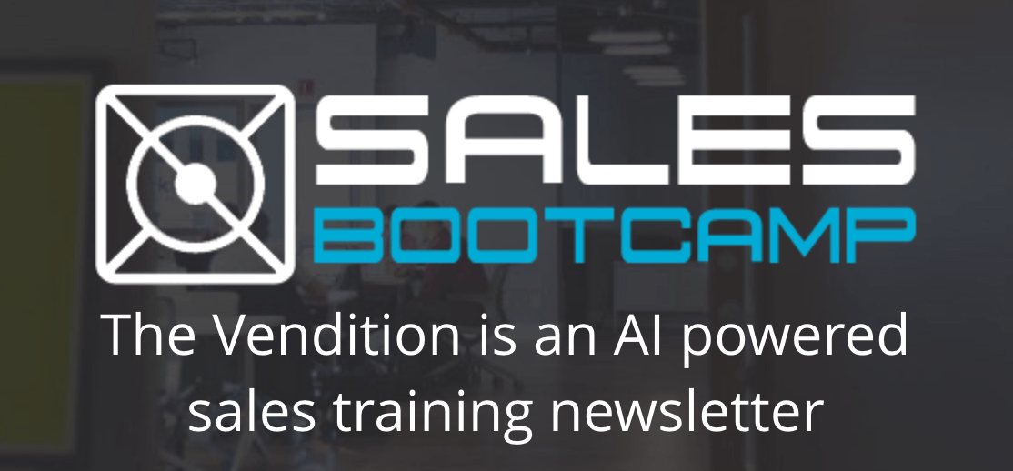 The Vendition By Sales Bootcamp -- AI Powered Personalized Sales ...
